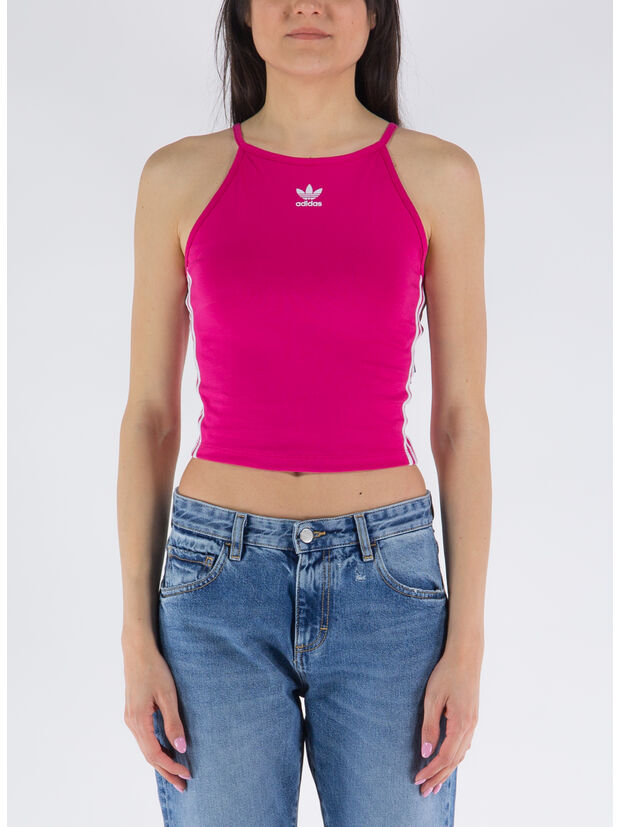 Adidas Canotta Adicolor Classics Bianco Rosa Fuxia Donna Susi