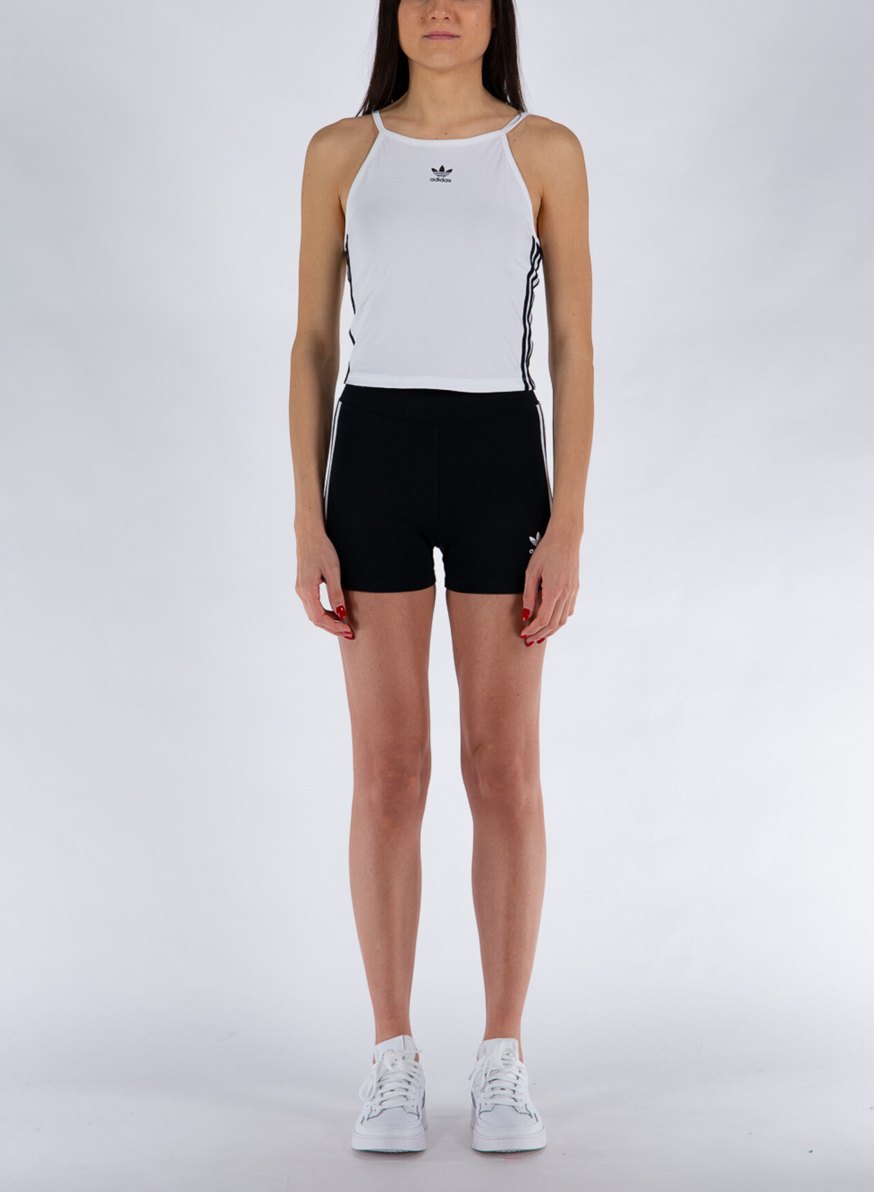 Adidas Canotta Adicolor Classics Bianco Nero Donna Susi